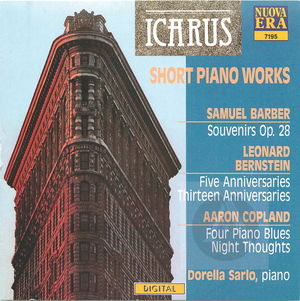 SHORT PIANO WORKS: Barber · Bernstein · Copland | Alexander Street ...