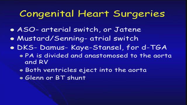 Damus Kaye Stansel Procedure
