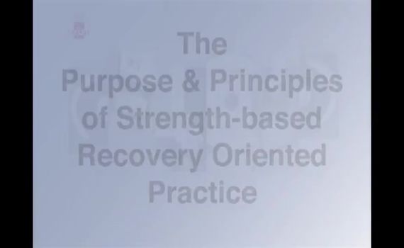 The Purpose & Principles of Strength-based Recovery Oriented Practice ...