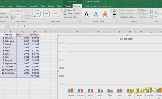 Adding Explanatory Text to a Chart in Excel 2016 - Alexander Street, a ...
