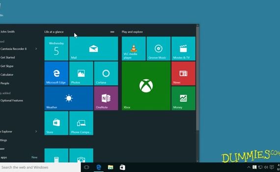 Grouping Similar Tiles and Shortcuts on the Windows 10 Start Menu ...