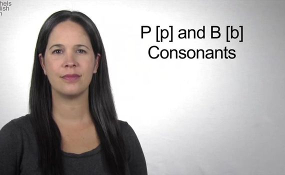 English Sounds - B and P Consonants - How to Make the B and P ...