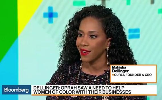 How Curls CEO Dellinger Is Mentoring Women of Color With Oprah's Help ...