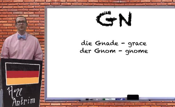 German Consonant Combinations: Beginner German with Herr Antrim Lesson ...