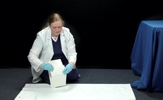 Evidence Handling: Large Evidence Bindle Folding - Alexander Street, a ...