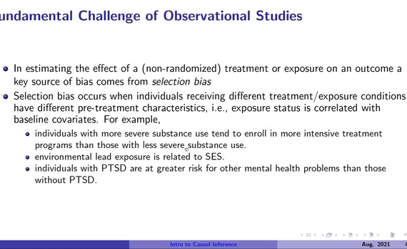 Introduction to the Potential Outcomes Framework for Causal Inference ...